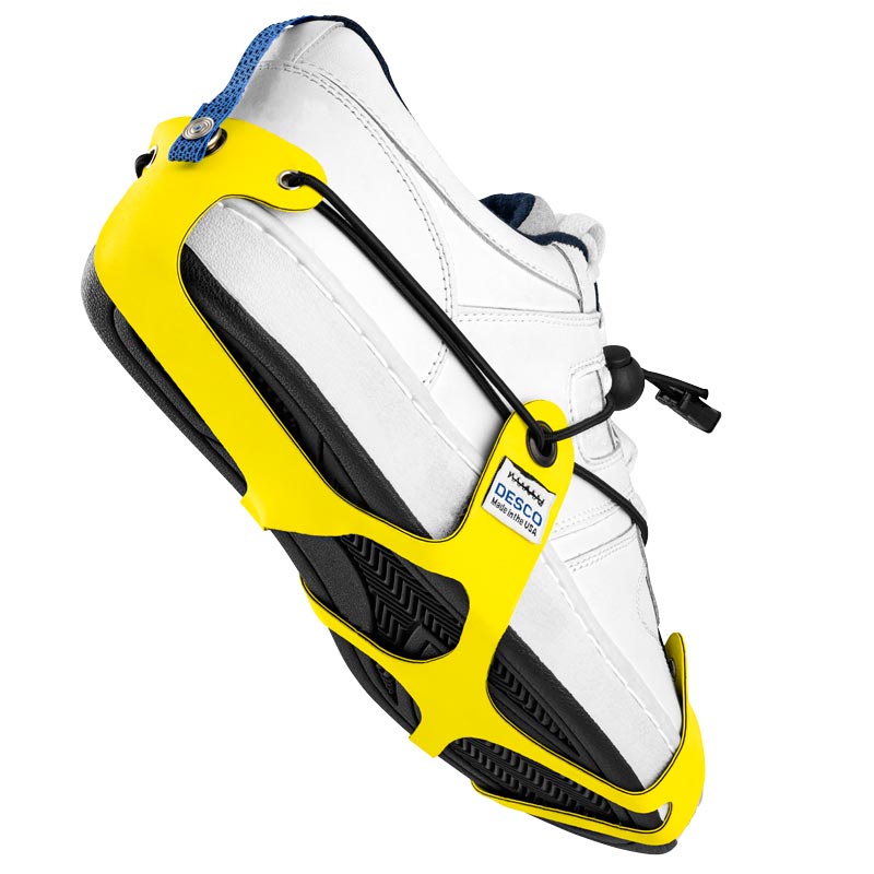 Try Desco’s NEW Patented Shock Cord Foot Grounder | DESCO